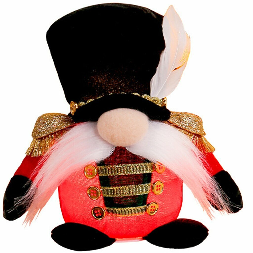 Плюшевые рождественские гномы, коллекционные фигурки для украшения стола