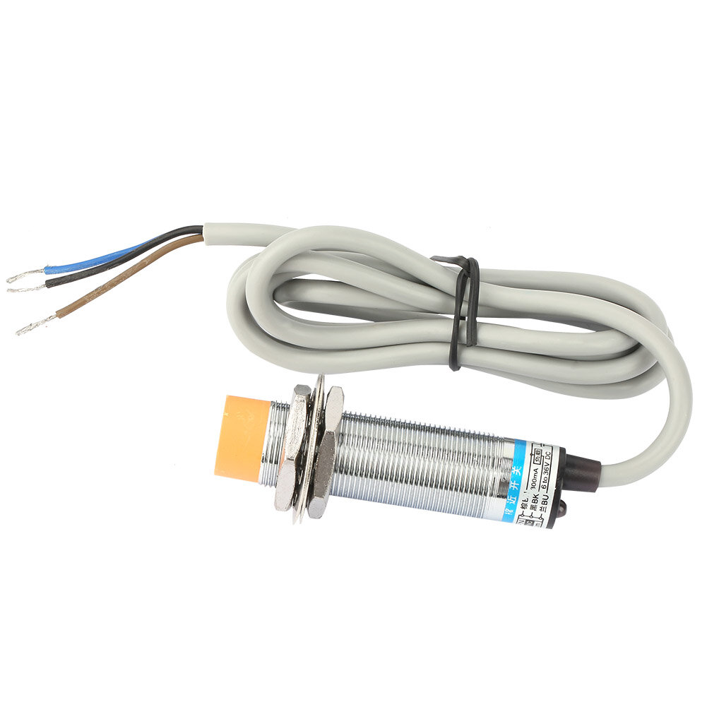 Никелированная латунь LJ18A3-8-Z/AX NPN NC DC индуктивный датчик приближения с обнаружением переключателя 8 мм