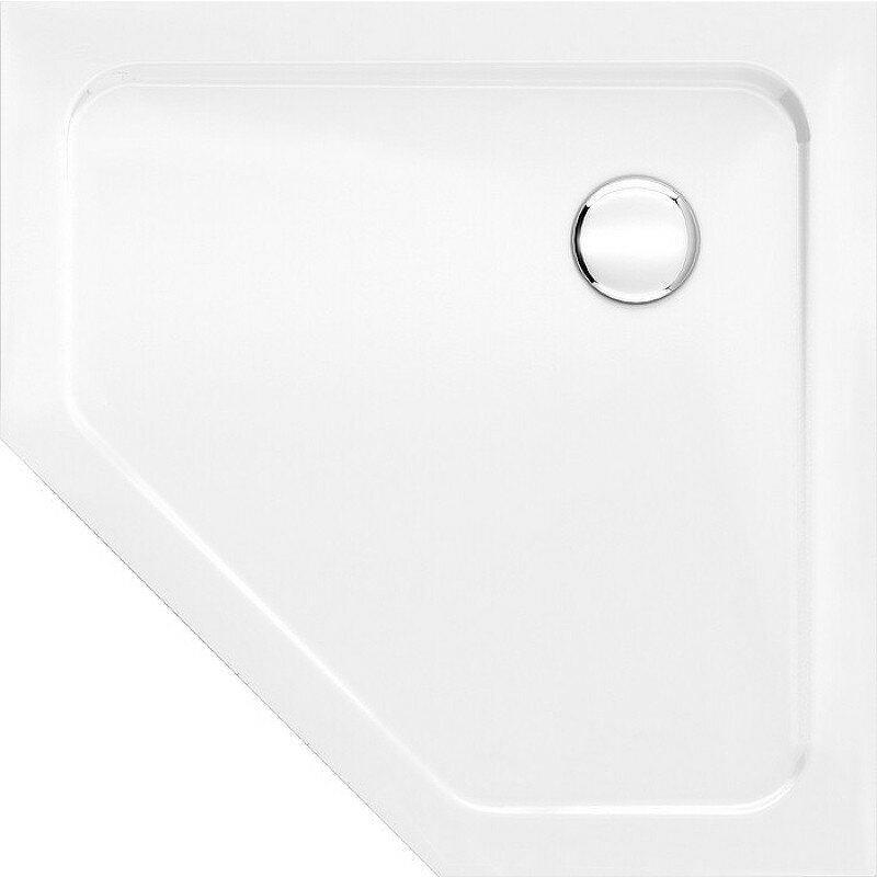 Стальной поддон для душа BLB Universal Pentagonal 90х90 CP90 Белый