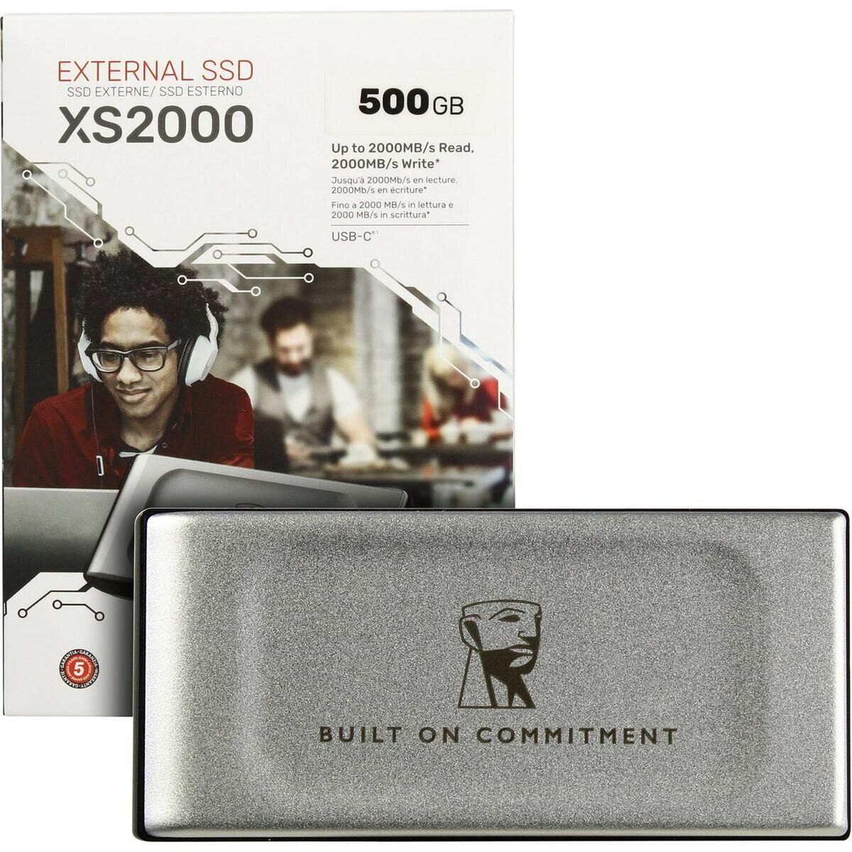 SSD 500 Gb USB3.2 Kingston XS2000