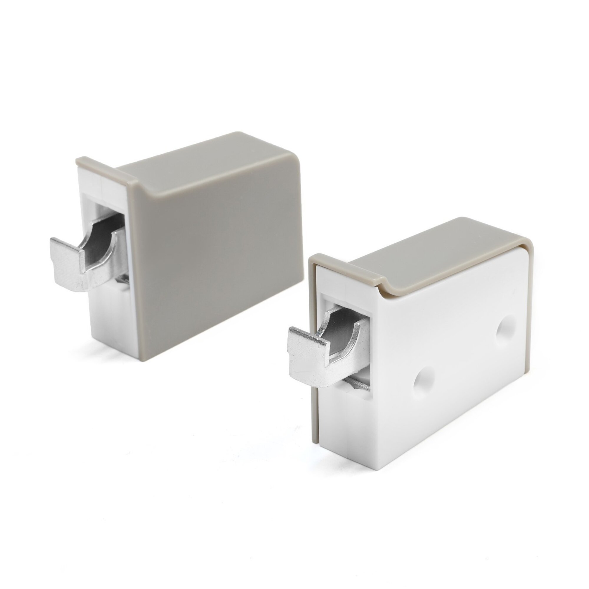 Навес мебельный для кухон. шкафов “P01“, цвет серый, нагр.100 кг. на пару, набор 2 шт