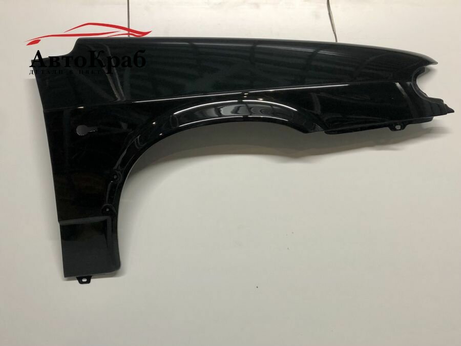 Крыло переднее правое металлическое в цвет для ВАЗ 2113 2114 2115, 391 - робин ГУД, черно зеленый