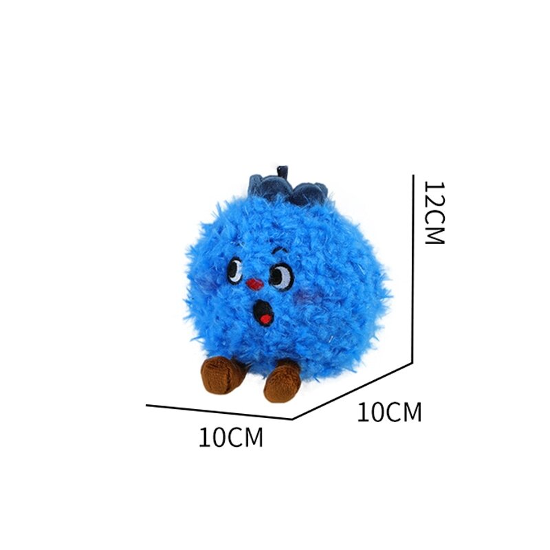 Игрушечные плюшевые фигурки овощей и фруктов: груша, персик, ананас, дуриан, личи, кукла для выдувания мыльных пузырей,