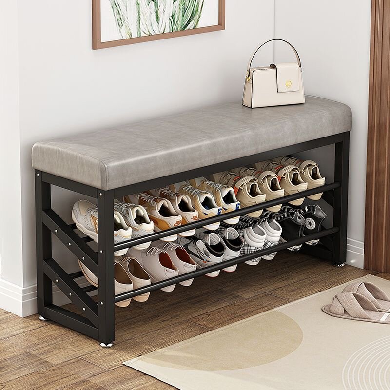 Обувница hahafsq, текстиль, алюминий, высота 60 см, ширина 25 см, глубина 50 см