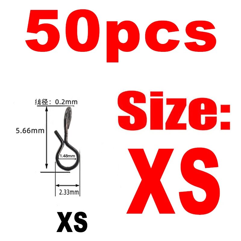 Persuader, новое developed 50 шт, карабин для нахлыста, высокопрочная сталь, блесны для нахлыста, быстросменный разъем, без защелок для узлов