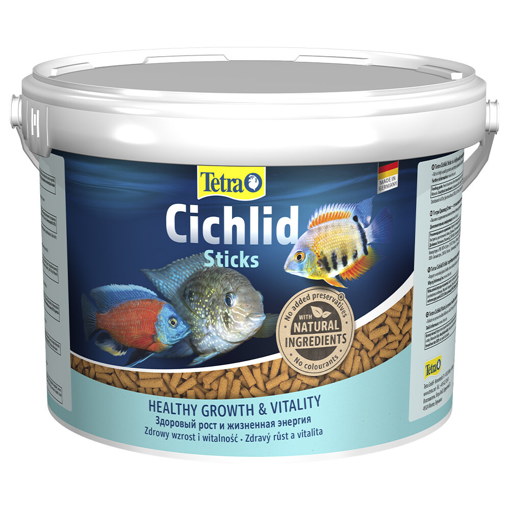 Корм для рыб Tetra Cichlid Sticks 3,6л палочки (ведро)