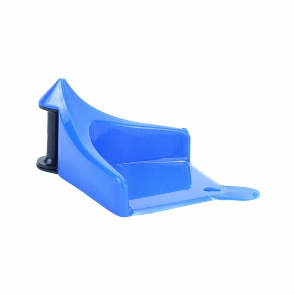 4 фиксатора проводов для шин-синие