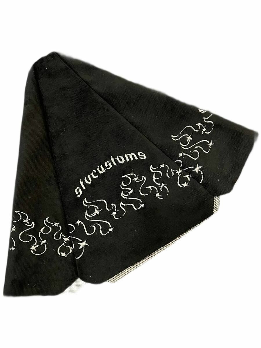 Stvcustoms Универсальный черный кожух КПП кастом JDM с вышивкой Велюр