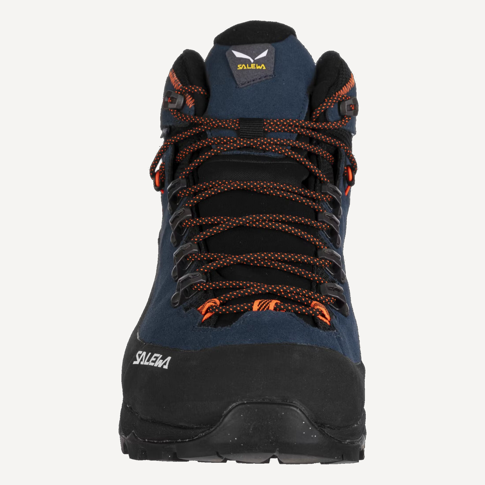 Ботинки Salewa Alp Mate Winter Mid WP PTX MS, размер EU 41 UK 7.5 USm 8.5 СМ 26.5, черный, синий — фото 1
