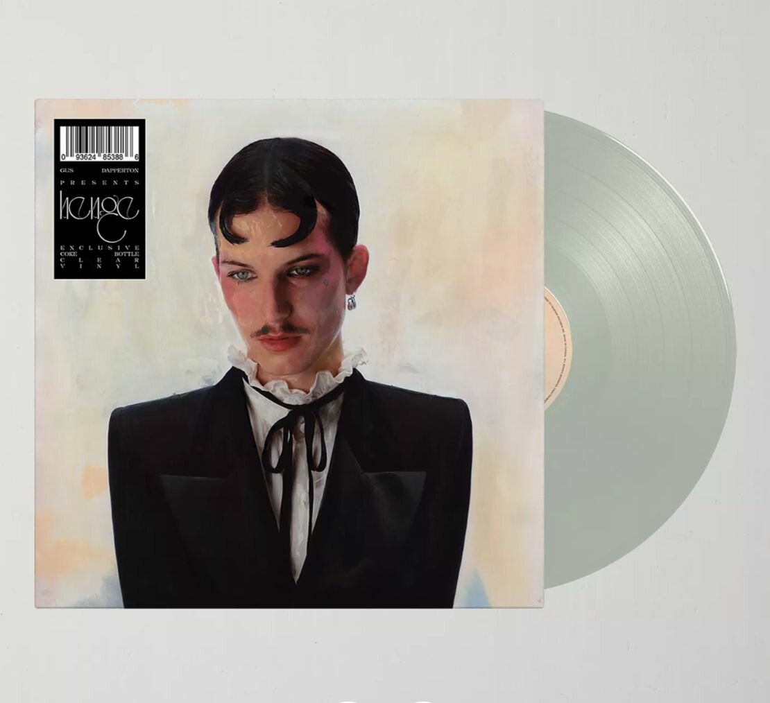 Gus Dapperton - Henge (1000шт в мире Coke Bottle Clear Stereo USA Limited) Цвет: "Прозрачно-Зеленая Стеклянная Бутылка", Ультра-Редкая Виниловая Пластинка из США
