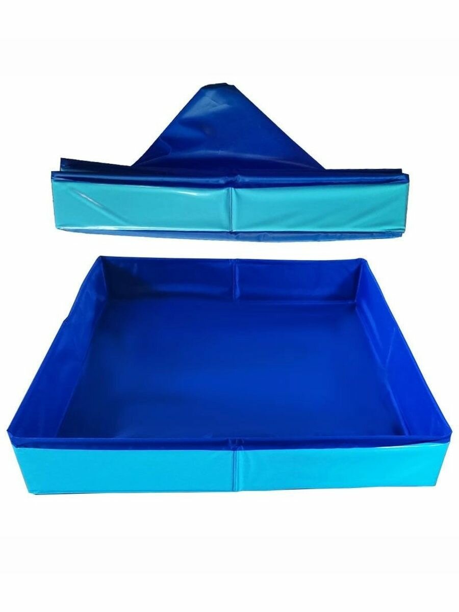 Песочница для лепки, Размер: 50x50x8cm, синий