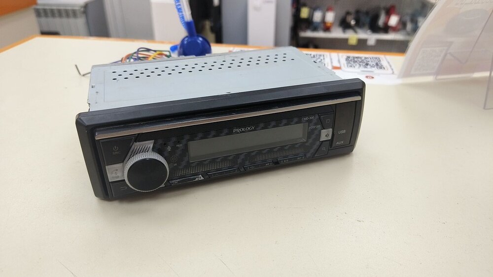 PROLOGY CMD-300 автомагнитола FM/USB/BT Б/У уценка