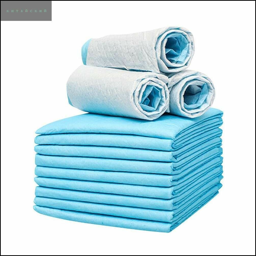 Подгузники для домашних животных 33х45 см - 10 шт, Одноразовый впитывающий гель кошек и собак, Подгузник туалета