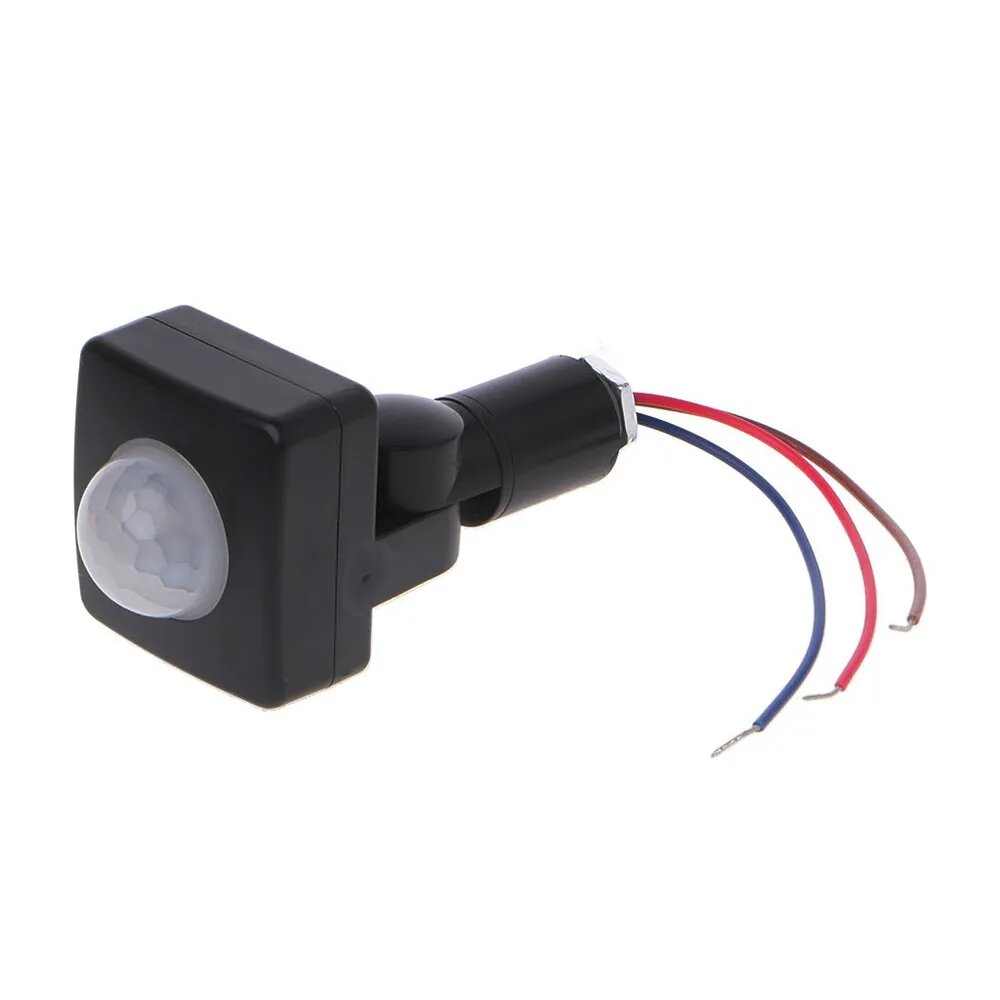 Светодиодный 110 Инфракрасный Датчик движения PIR мощностью 100 Вт, Настенный выключатель света 110-240 В