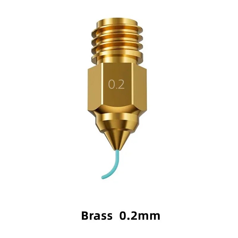 Форсунка для 3D принтера Brass 0.2mm, 2 шт.