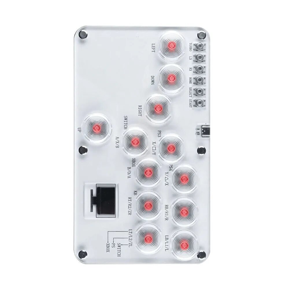 Безрычажный контроллер Fight Stick для ПК, PS4, PS3, Switch, аркадные стики