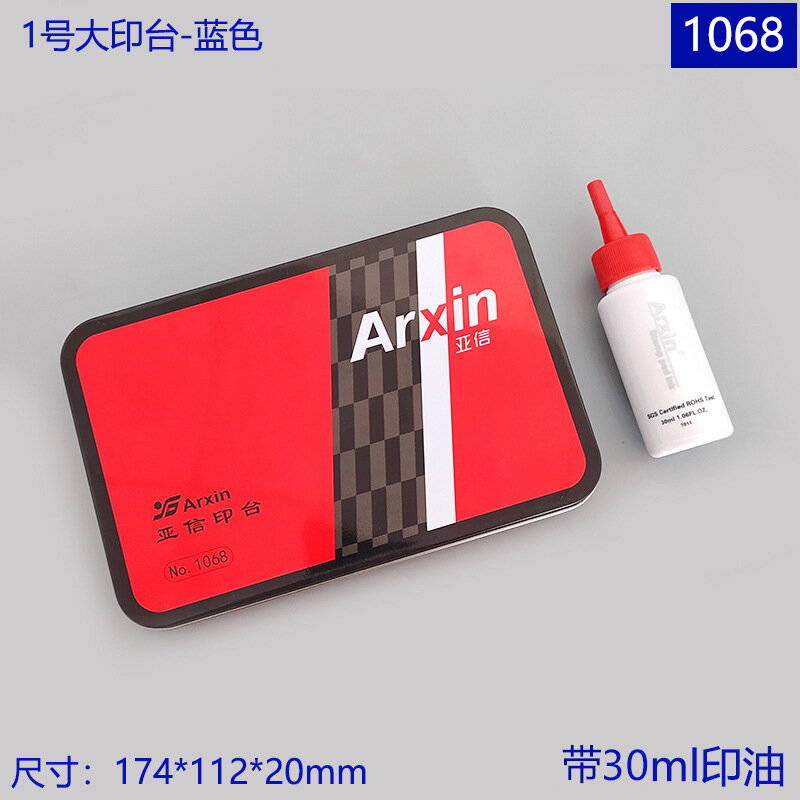 Большой быстросохнущий штемпельный блок красного и черного цветов, для отпечатков рук и ног, квадратный штемпельный блок, большая заготовка для штампа, многоцветный штемпельный блок.