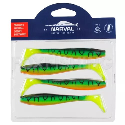 Силиконовая приманка Narval Choppy Tail 12cm #006 4шт.