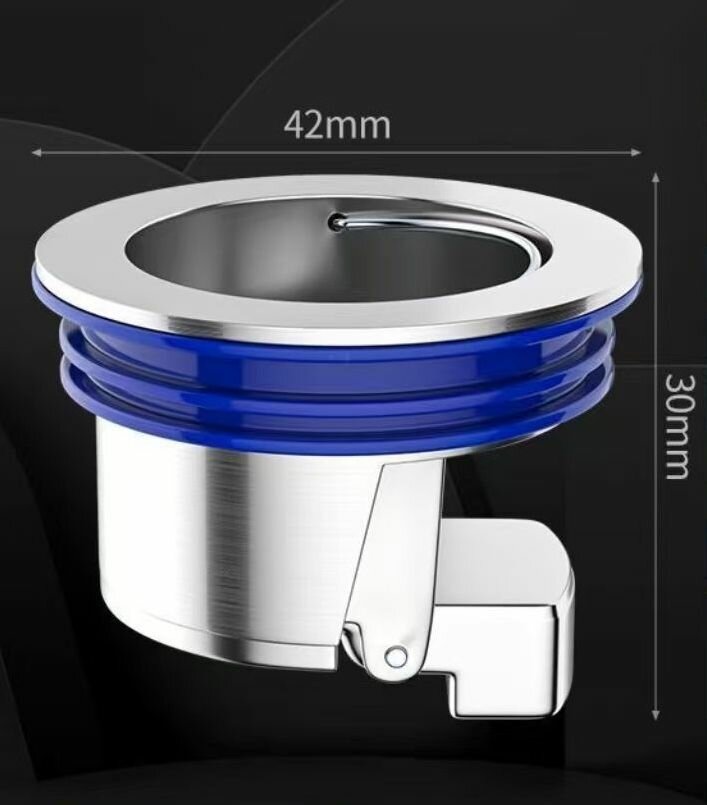 2шт. Автоматически закрывающийся дезодоратор с прямой выгрузкой из сливного сердечника в полу Новая модель 2025