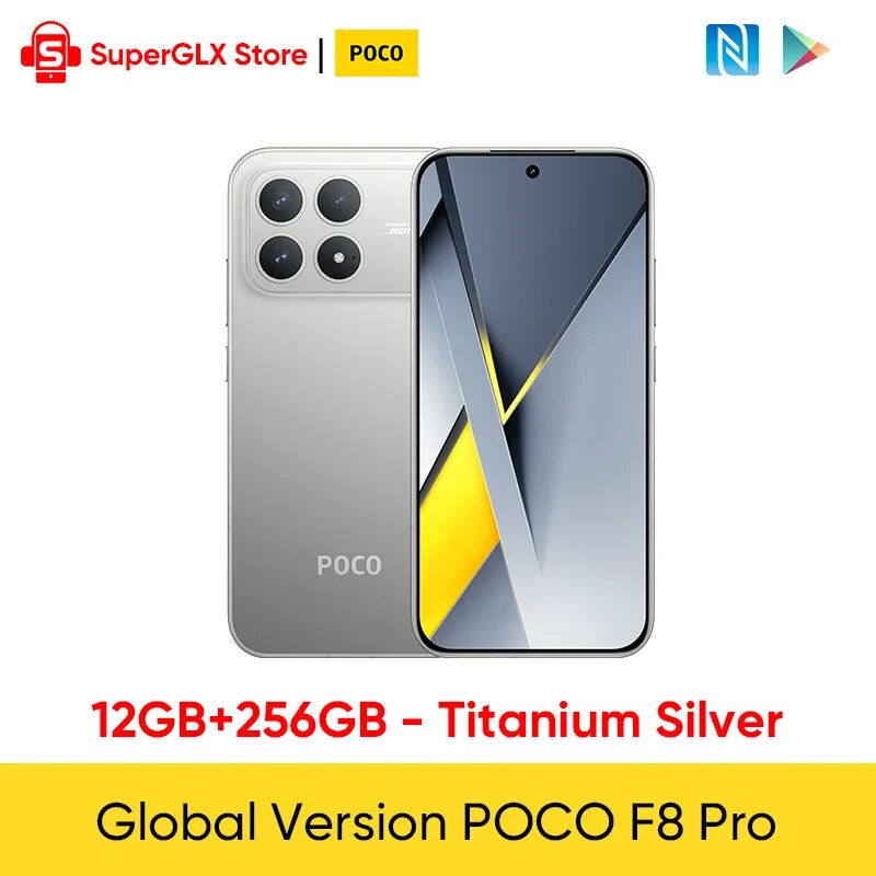 Смартфон Poco F8 Pro, 20/256ГБ, global