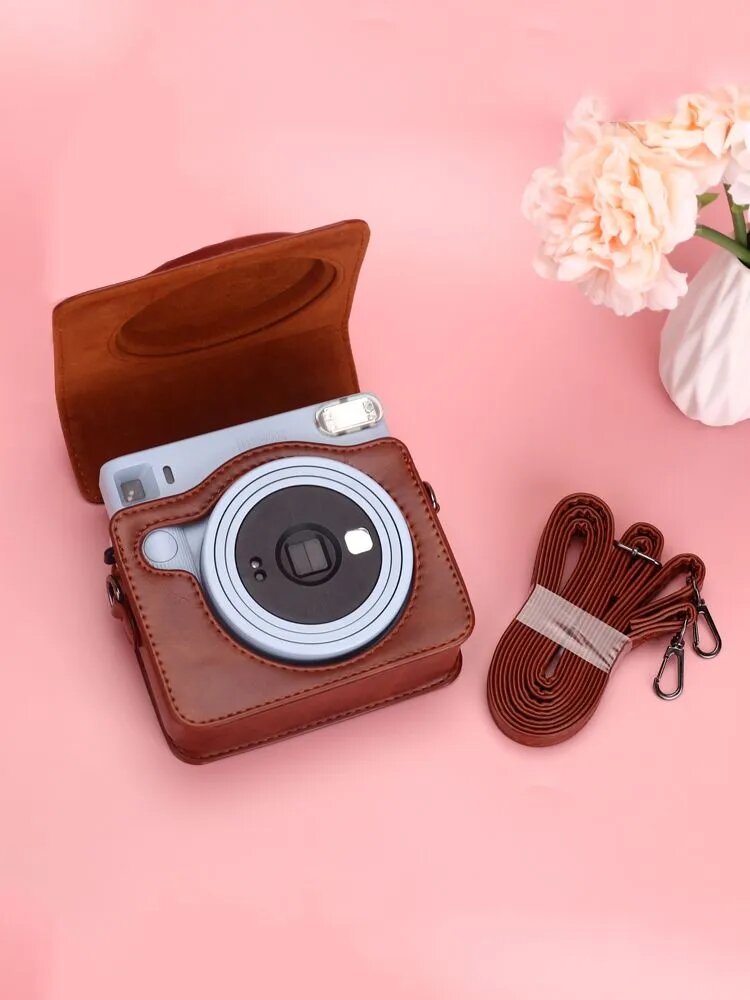 Сумка-чехол из искусственной кожи для фотоаппарата Instax Square SQ1