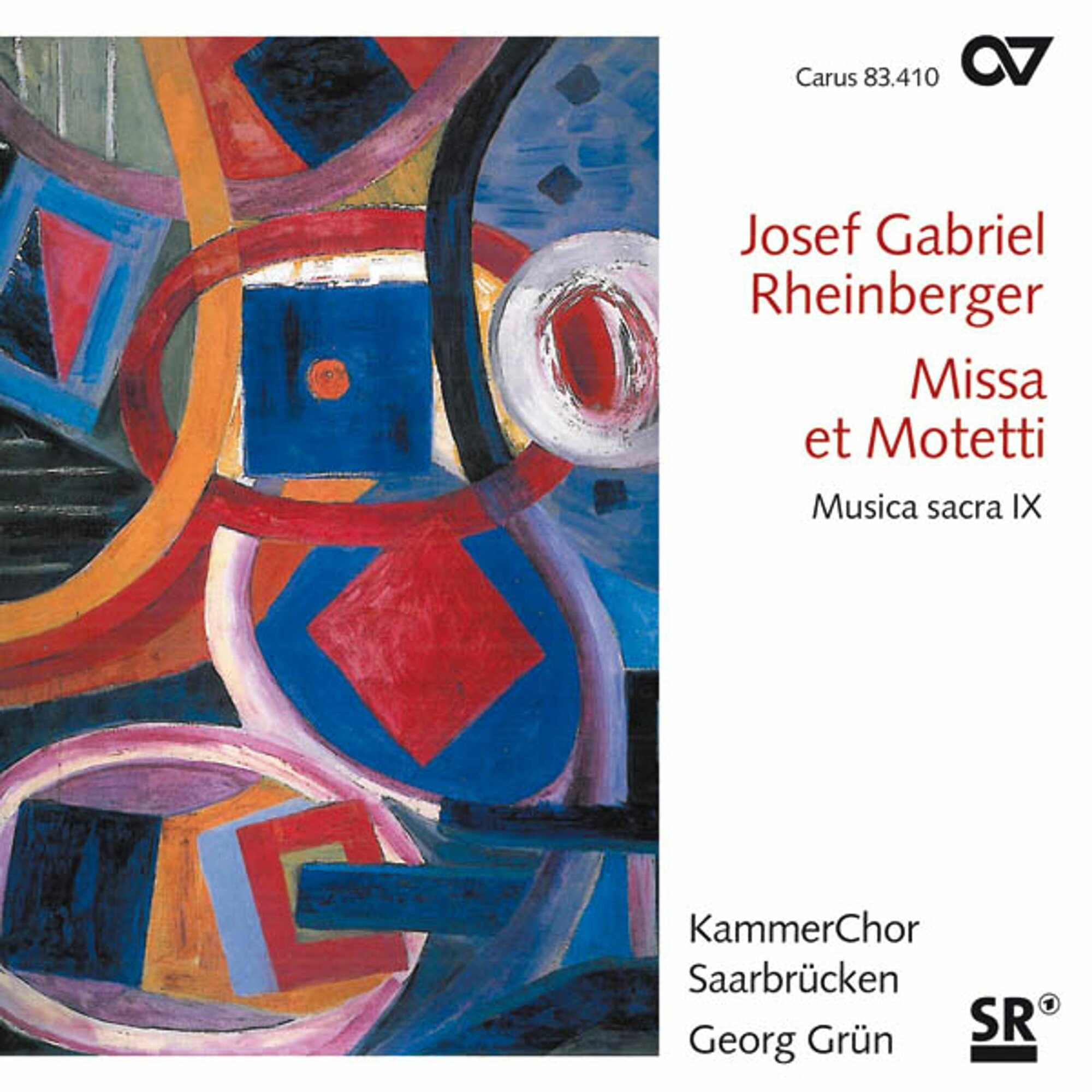 Компакт-диск RHEINBERGER, MISSA ET MOTETTI (MUSICA SACRA IX) - KAMMERCHOR SAARBRUCKEN / GEORG GRUN (1 CD)