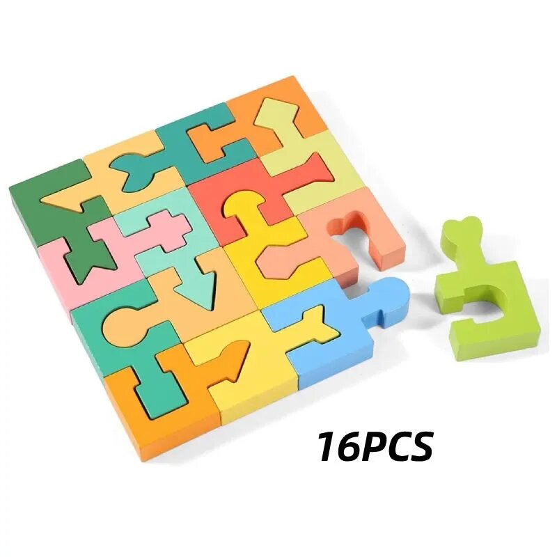 Деревянные пазлы Dc из высококачественного МДФ для прочности и безопасности