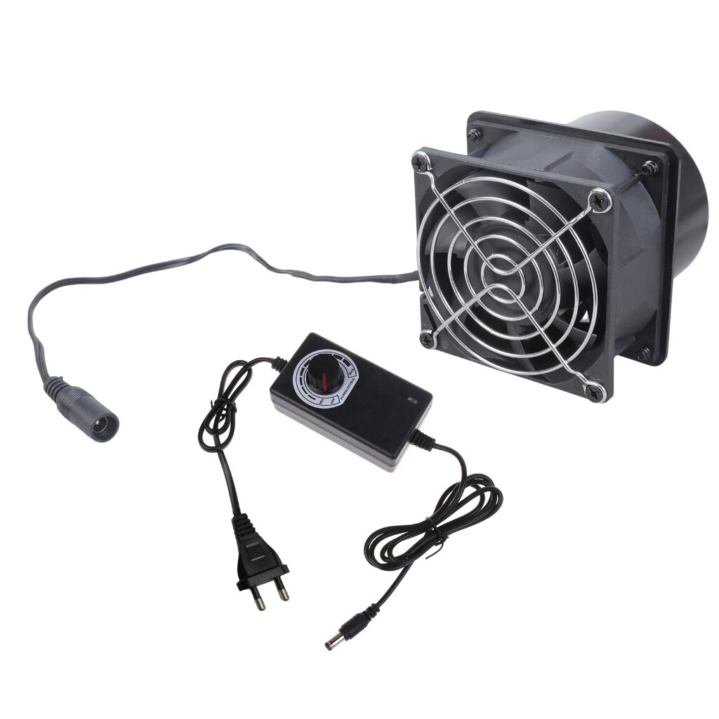 Бесшумный вентилятор Тихий бриз 81CFM с 5700 об/мин Вентилятор вытяжной вентиляции 12V