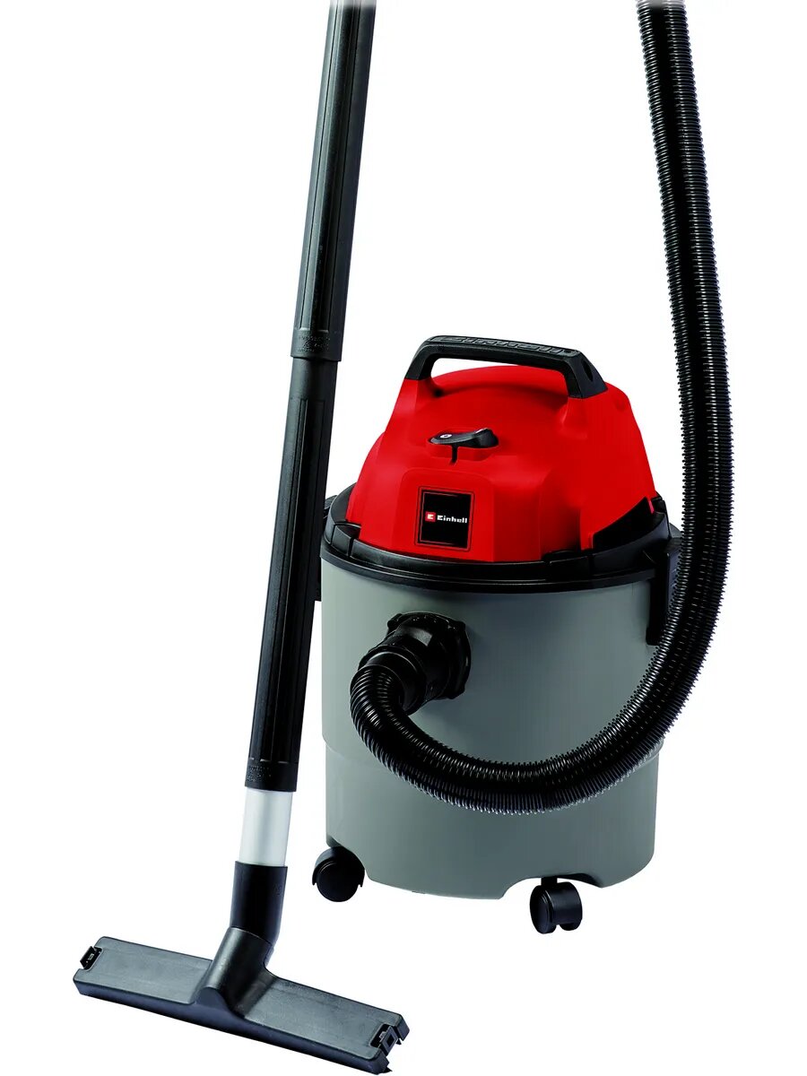 Пылесос строительный Einhell 1815 TC-VC, с мешком, для сухой и влажной уборки, 1250 Вт