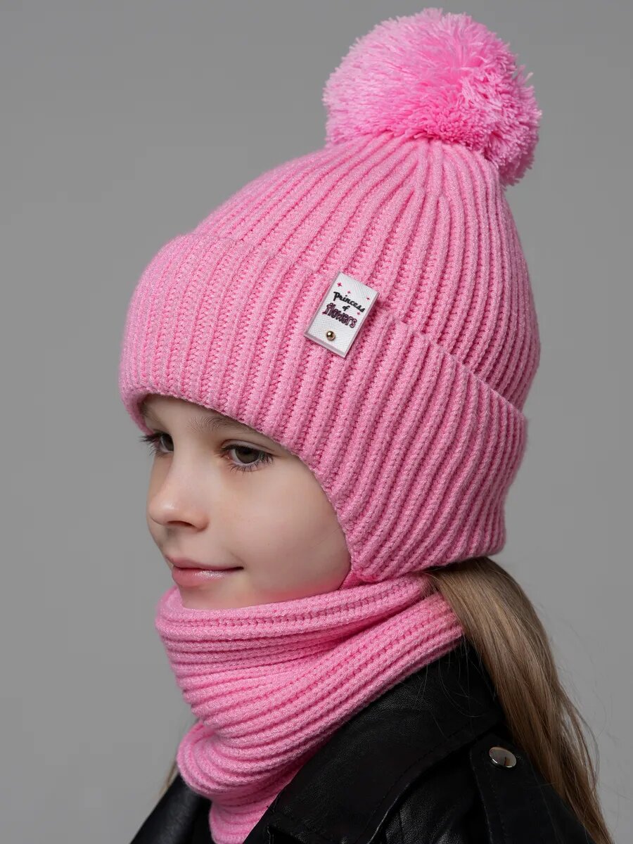 Шапка Зима2025-2026 для девочек