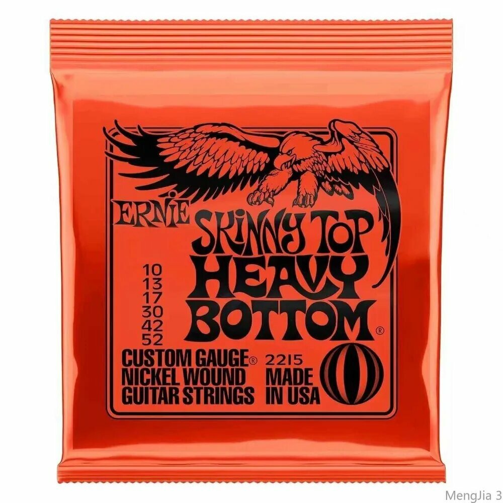 Струны для электрогитары 10 52 Ernie Ball Regular Slinky Nickel Wound Комплект 2215