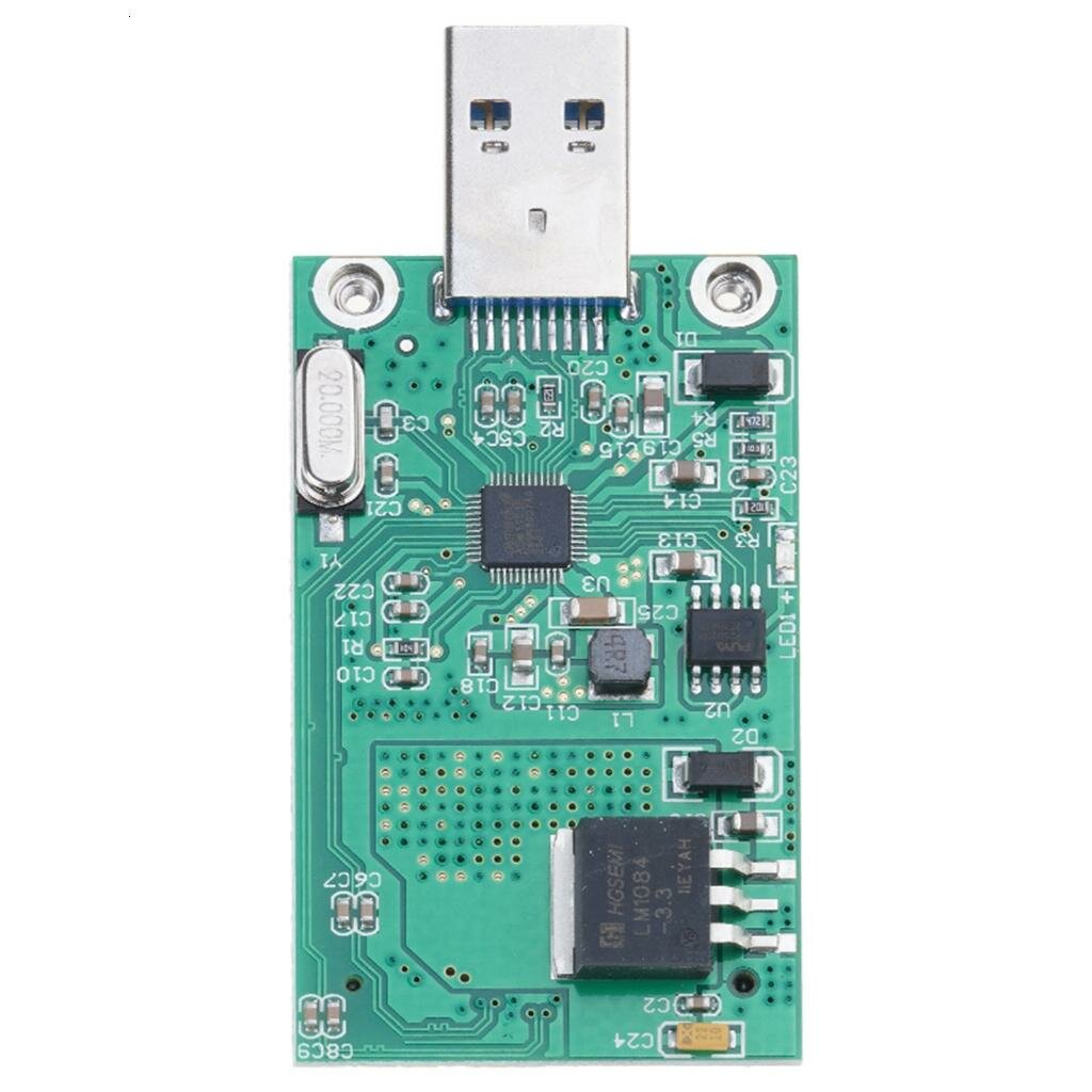 Адаптер mSATA в USB 3.0