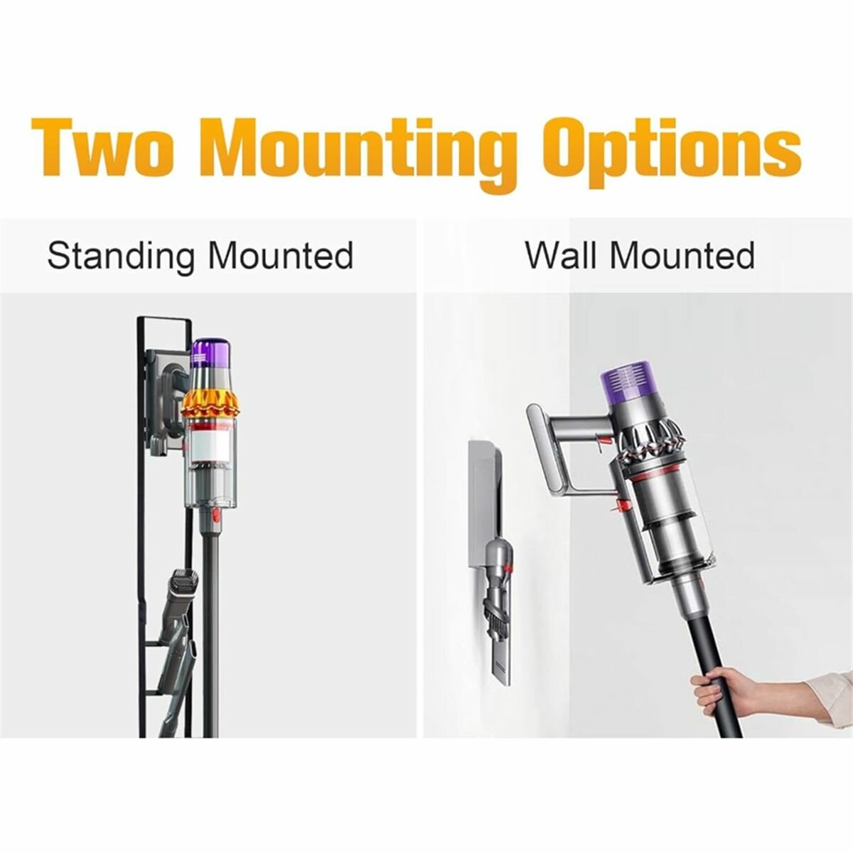 Настенная док-станция для базовой стойки пылесоса