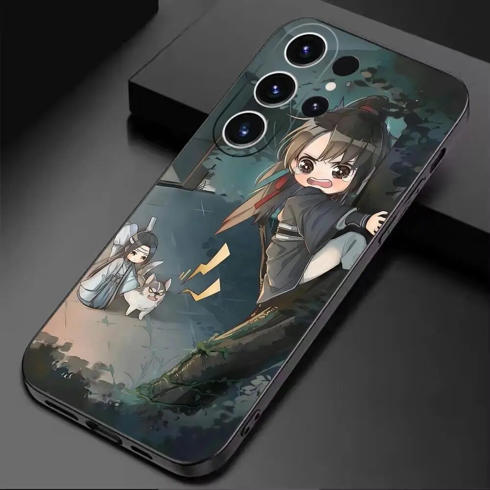 Аниме чехол Galaxy Note20, Black6