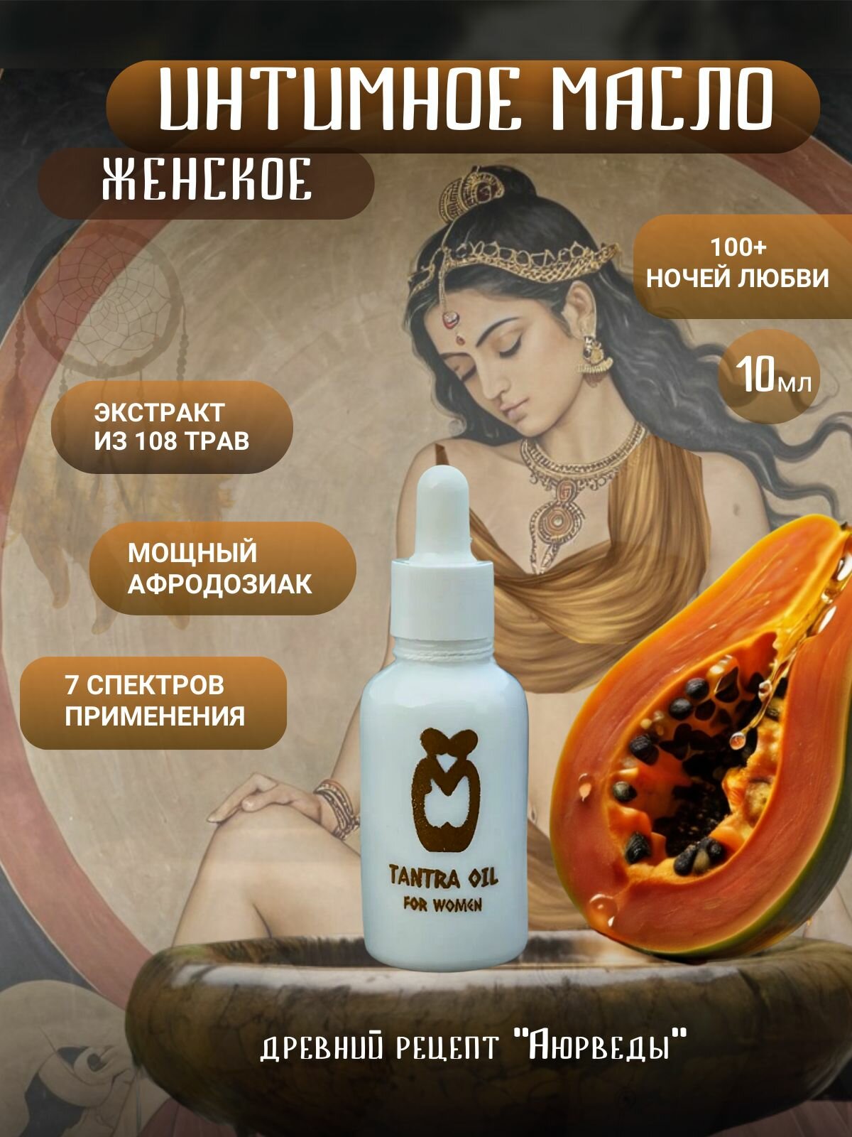 Массажное масло 18+