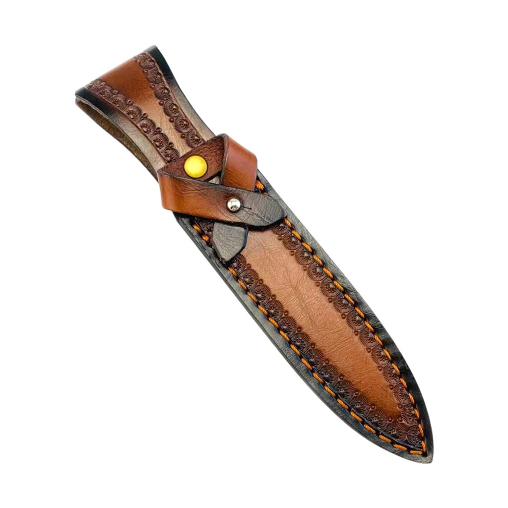 Кожаный Чехол Для Лезвия Ручной Работы, Ножны Для Резки, Прочная Конструкция Для Фиксированного