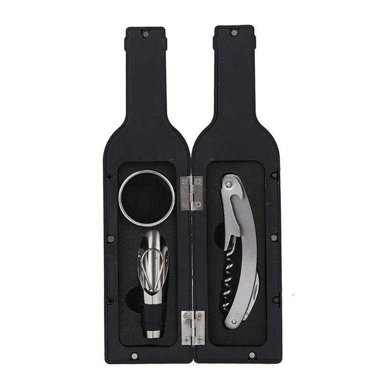 Винный набор с штопором в форме бутылки, 3Pcs