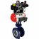 Затвор DN.ru WCB-316-M-F-ISO Ду150 Ру25 с пн. прив. DA-160, пн. распред. PND2-22...