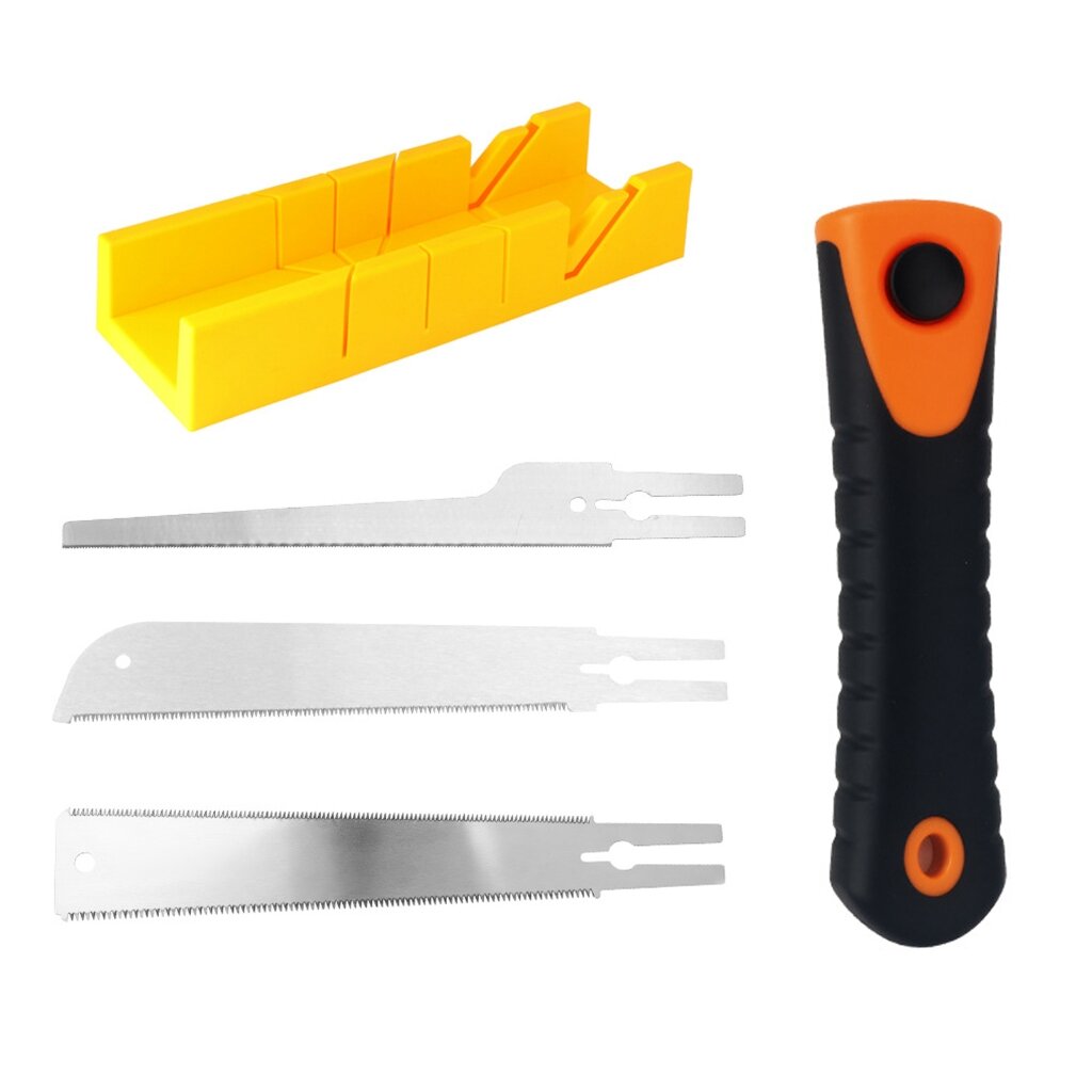Набор Торцовочных Станков и Пил Ручная Пила со Сменным Лезвием Для Деревообработки, Обустройства дома И Резки мягких металлов