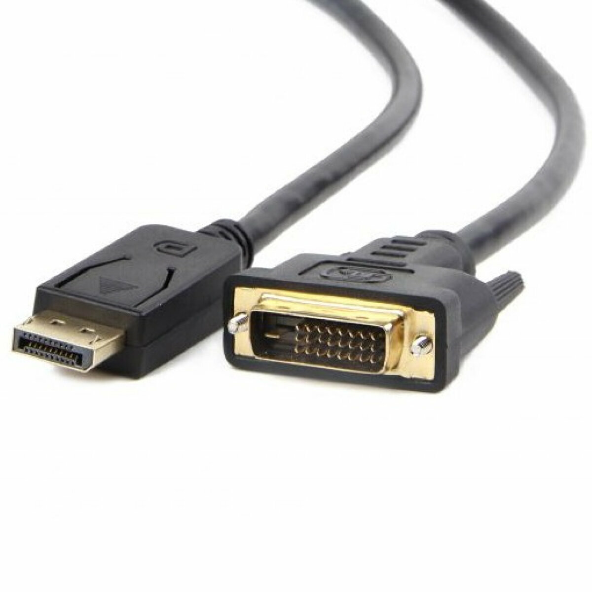 Кабель DisplayPort Gembird CC-DPM-DVIM-3M, 3 м, экранирование, черный
