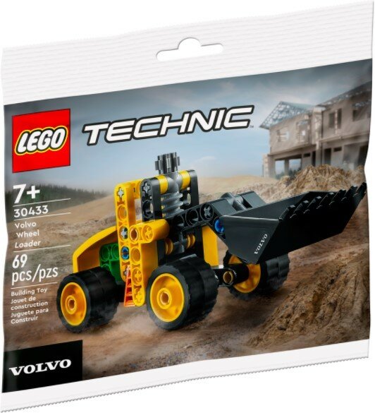 Lego 30433 Technic Колесный погрузчик Volvo