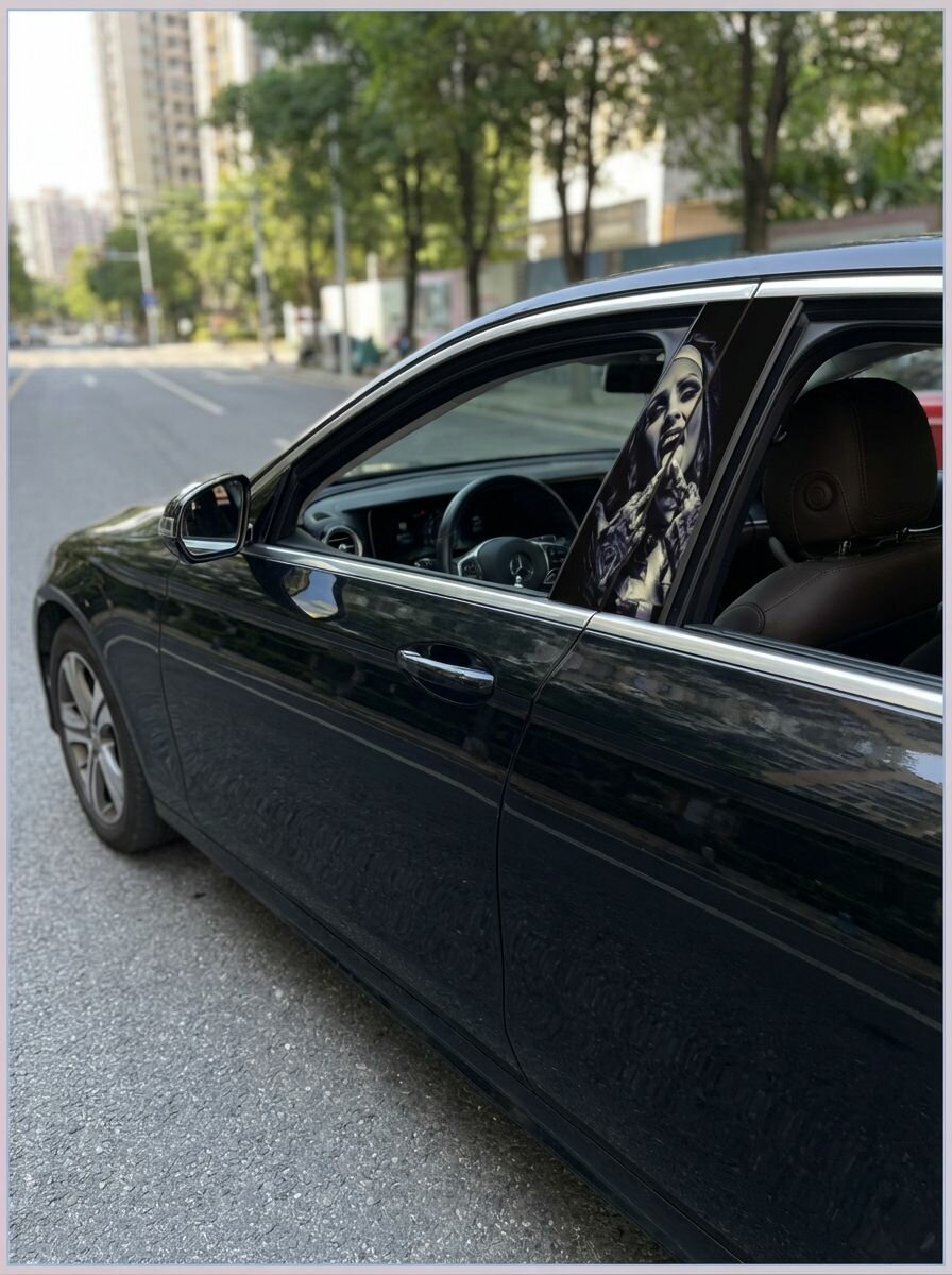 Автостикеры Наклейка на кузов Б-столба, защитная пленка, креативный дизайн