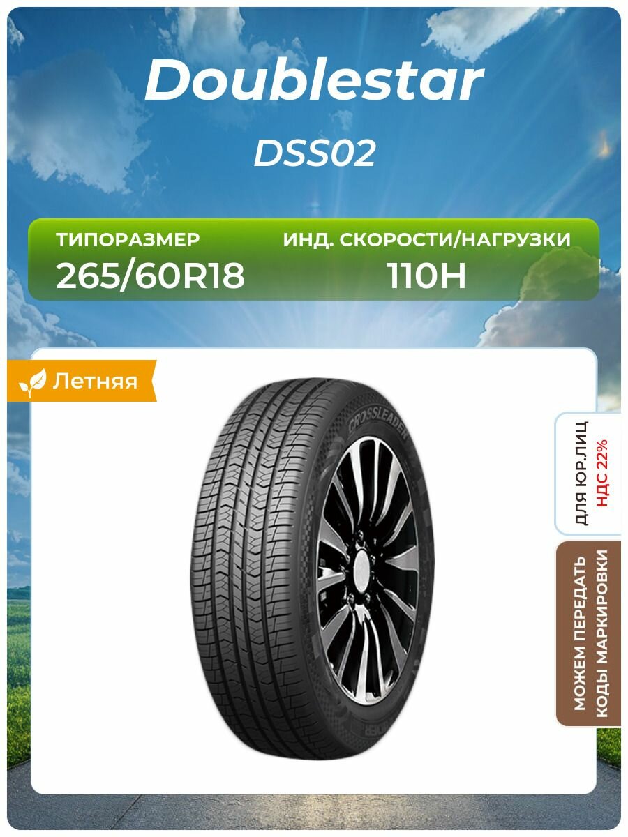 Шина Doublestar DSS02