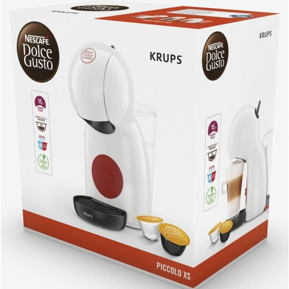Кофемашина капсульная Krups dolce gusto Piccolo XS KP1A05MX Полностью новый