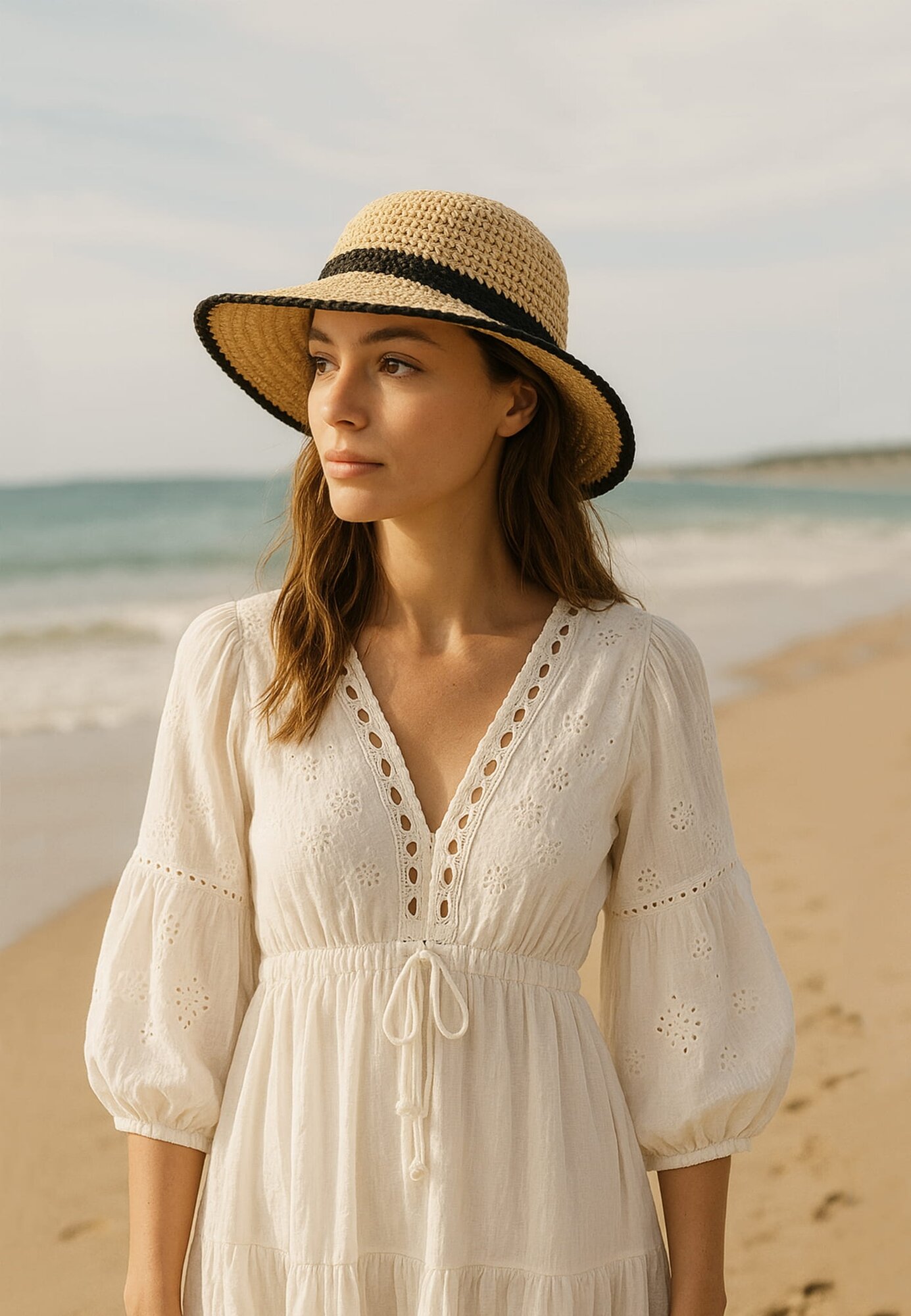 Шляпа Пляжная для женщин