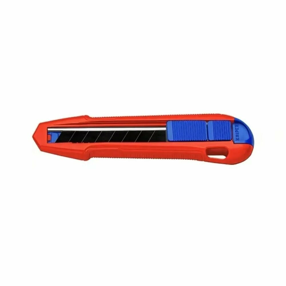 Нож универсальный KNIPEX CutiX для стандартных, отламывающихся лезвий на 18 мм, длина 165 мм. KN-9010165BK