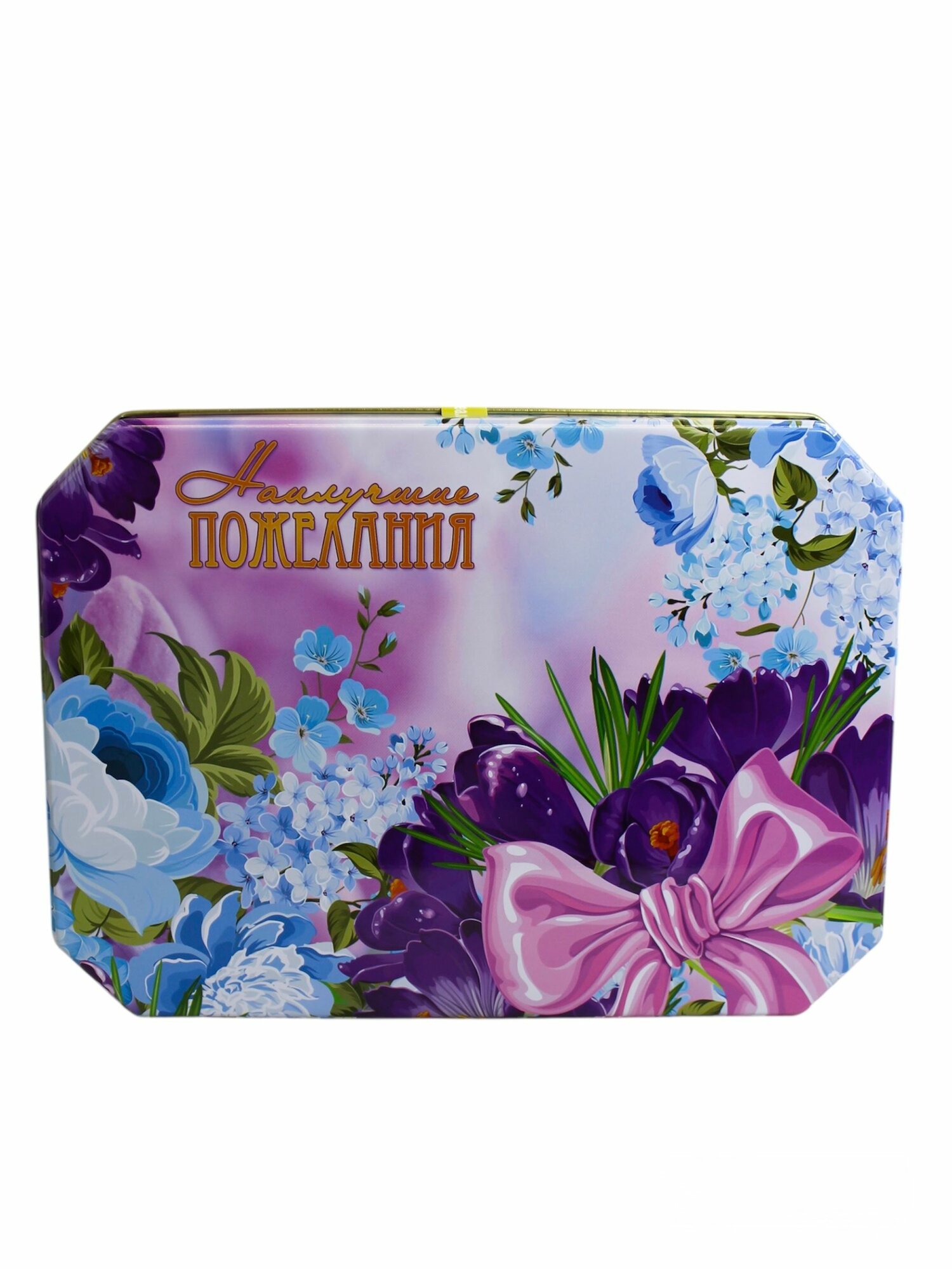 Чай листовой Черный дракон подарочная банка Ирисы с наилучшими пожеланиями 80 г