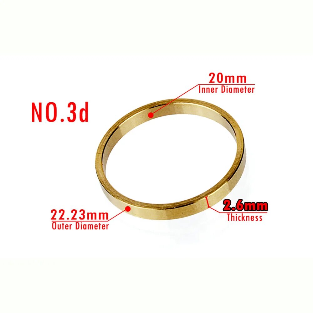 Z-LION Адаптеры для алмазных дисков 20/22.23/16 мм медные 3 шт. No.3d 22.23-20mm