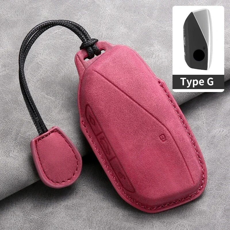 Кожаный чехол для автомобильного смарт-ключа для Bmw X3 G01 G31 X5 G05 X4 G02 G30 G32 I8 X7 M5X F20