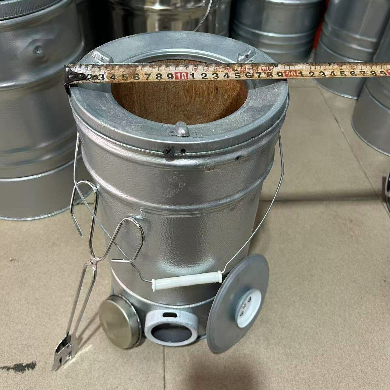 Угольная печь сотовой конструкции, сельская отопительная печь, уличная отопительная печь, бытовая печь на брикетах, уличная печь для барбекю, угольная печь с боковым огнем.